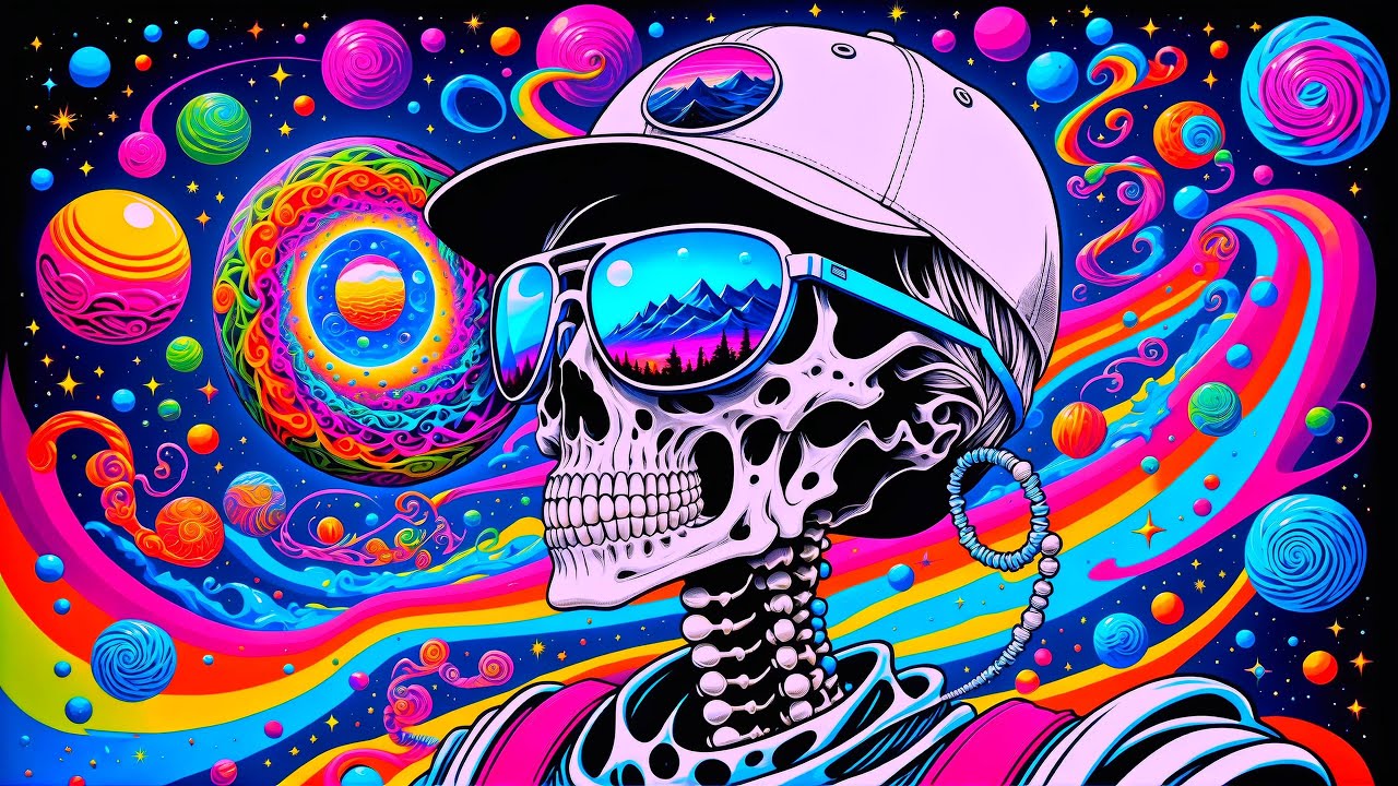 AI Generated Art Happy Skeletons Dance | Mesmerizing Animation Created ...