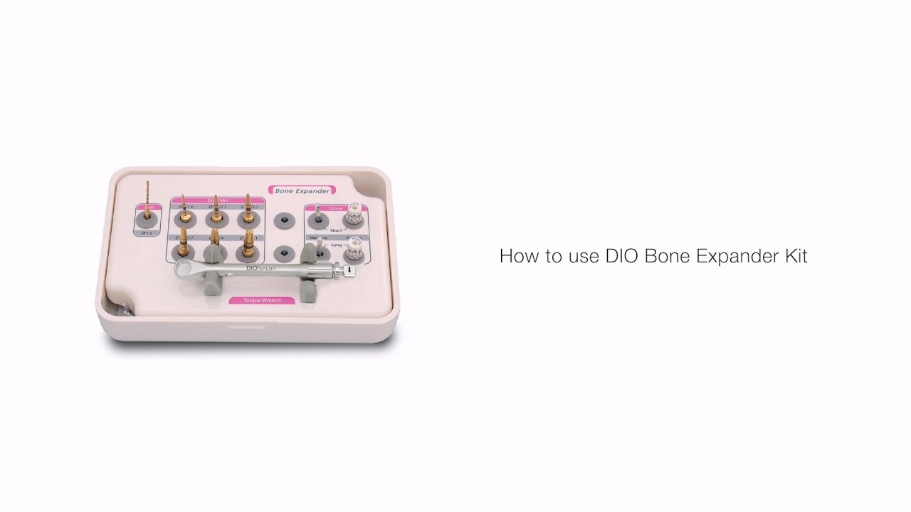 Alveolar Ridge Expansion, DIO Bone Expander Kit - YouTube