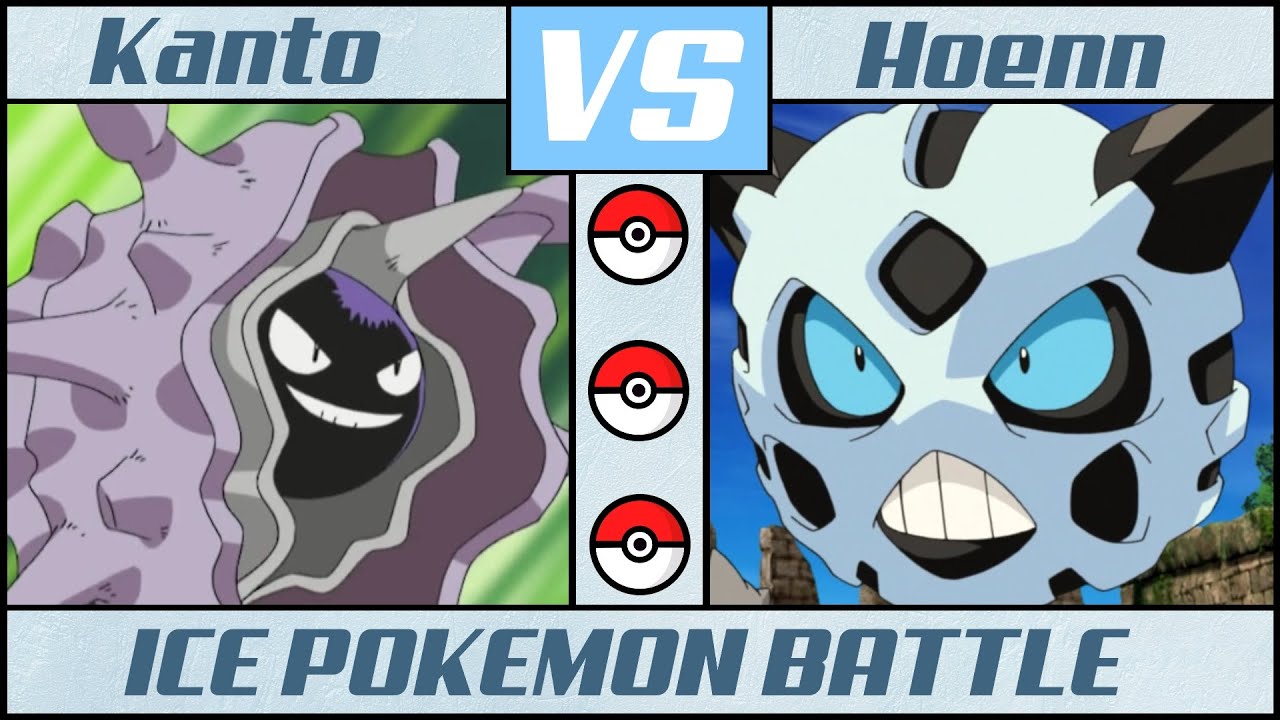 Ice Pokémon Battle | KANTO vs HOENN - YouTube