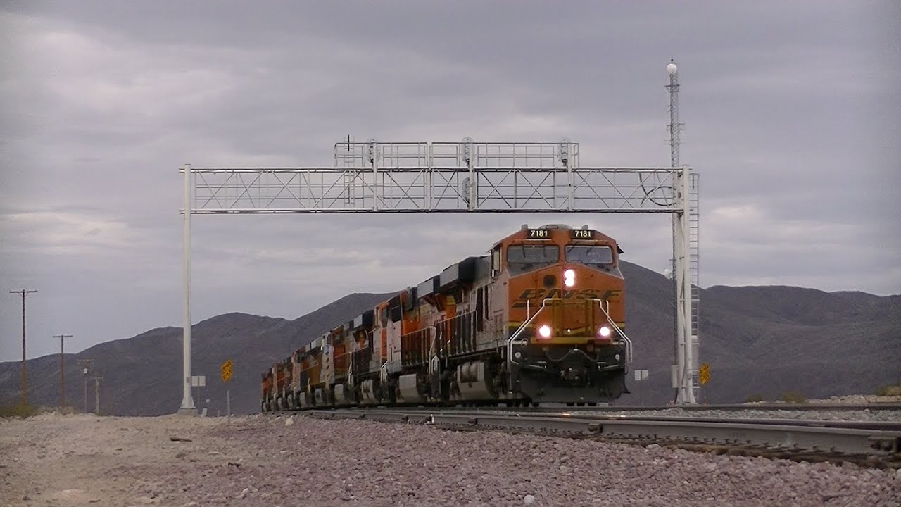 BNSF Needles Sub, Jan-Feb 2016 - YouTube