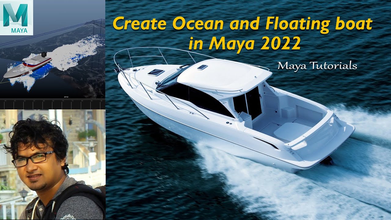 How to create ocean and floating boat | কিভাবে থ্রিডিতে সমুদ্র তৈরি ...