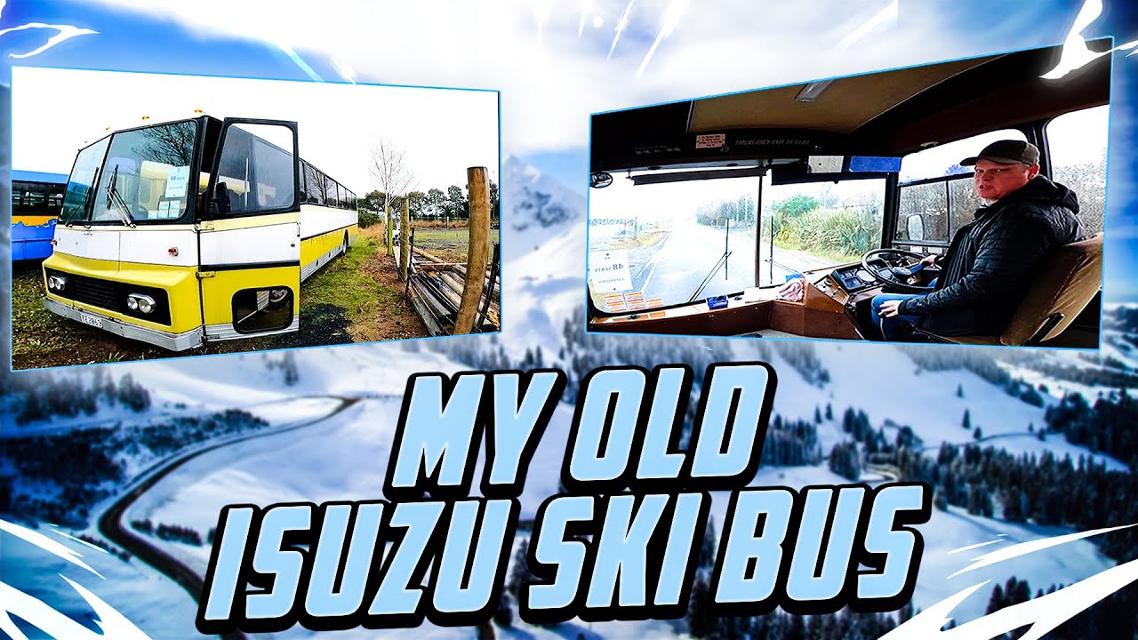 【1983 Isuzu Mark lV Ski Bus】5 speed manual, turbo diesel 20 year ...