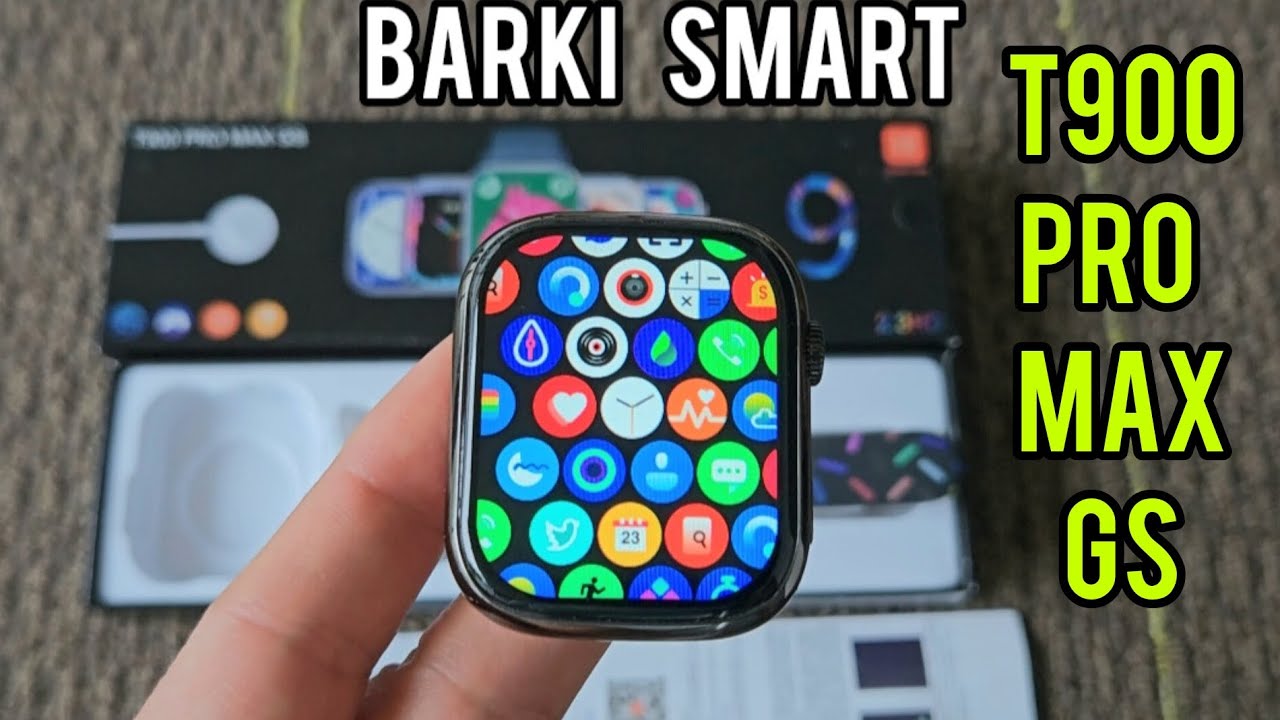 Smart Watch T900 Pro Max GS Serie 9 - YouTube