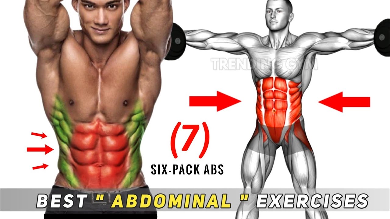 Super Effective Abs Exercises Routine - (7 Best Abs Workouts Routine ...