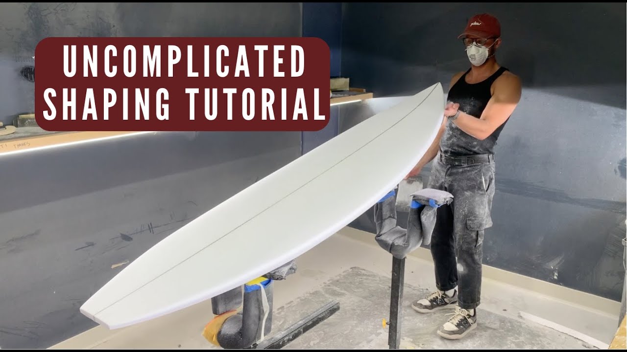 How to Shape Your First Surfboard! (No Planer Necessary) - YouTube