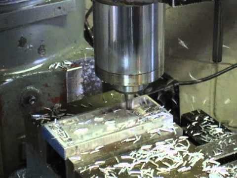 Pocket Milling Cycle, ProtoTrak Plus - YouTube