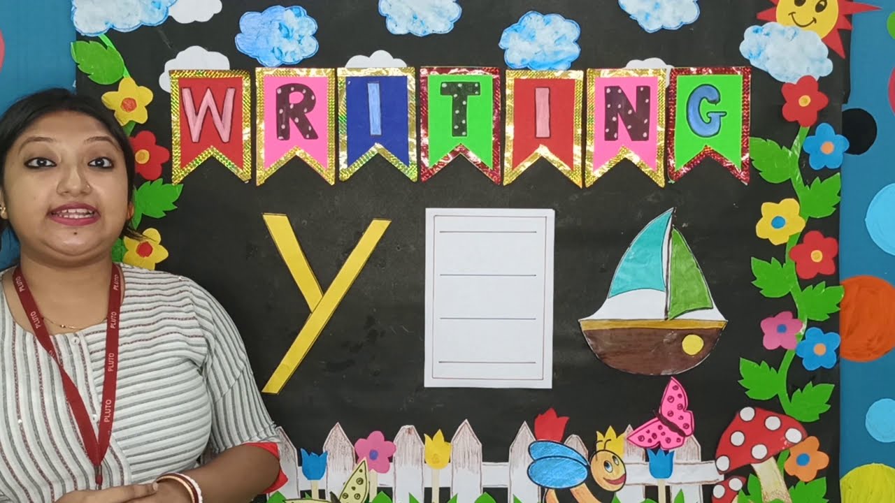How to Write Alphabets - Letter Y ! Write the Letter Y - ABC Writing ...