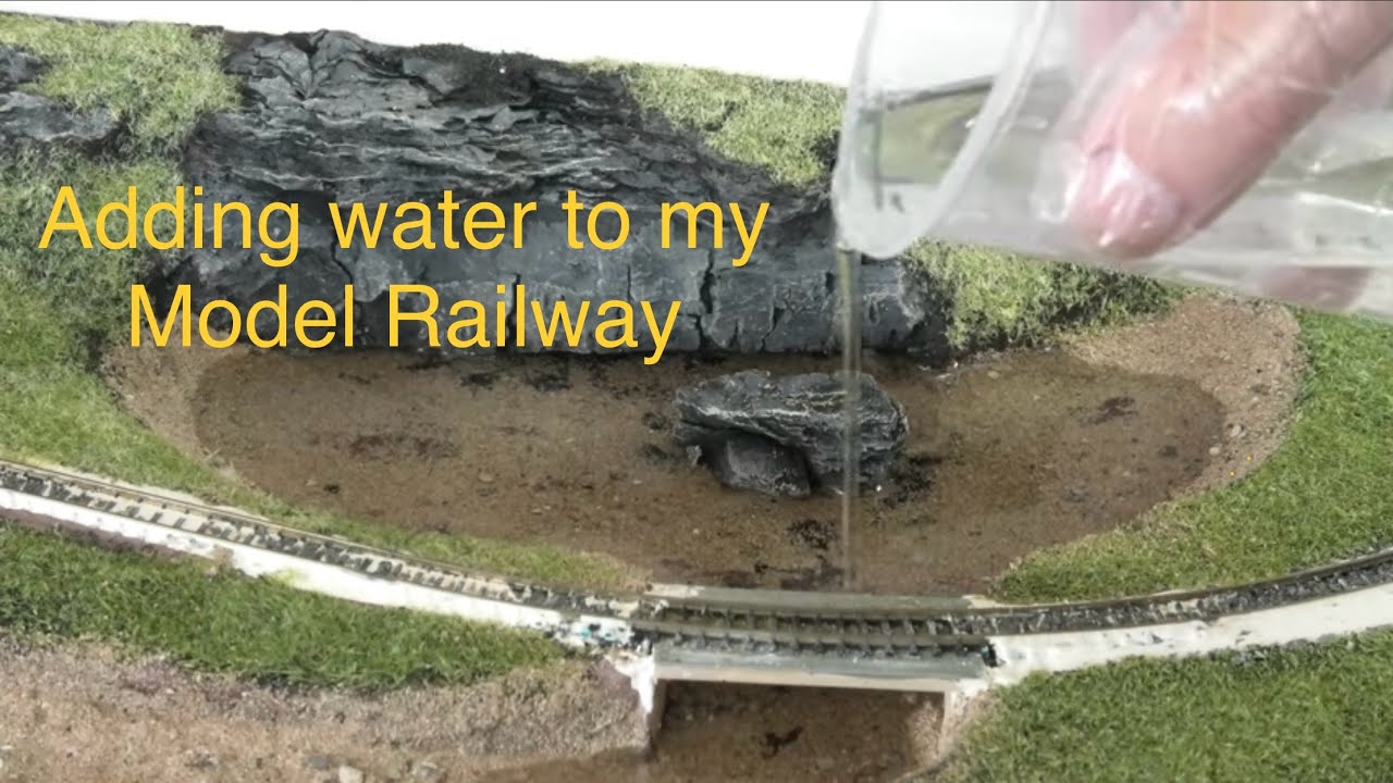 Adding Realistic Deep Clear Water to a Model Railway - YouTube