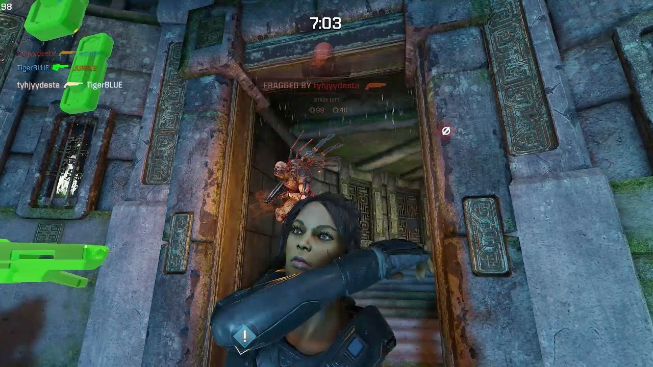 I Really Hate Ramp Jumps Tigerblue Quake Champions Ctf Youtube