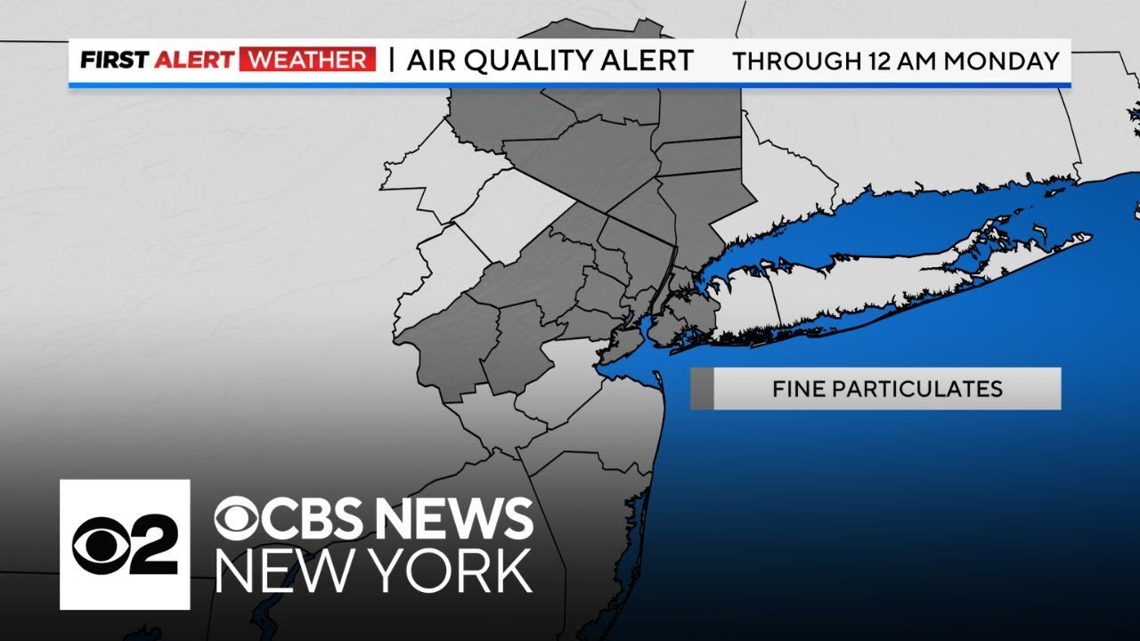 Yellow Alert for poor air quality in New York and New Jersey - 11/9/24 ...