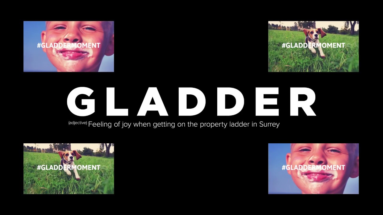 GLADDER (adjective) feeling of joy when getting on the property ladder ...