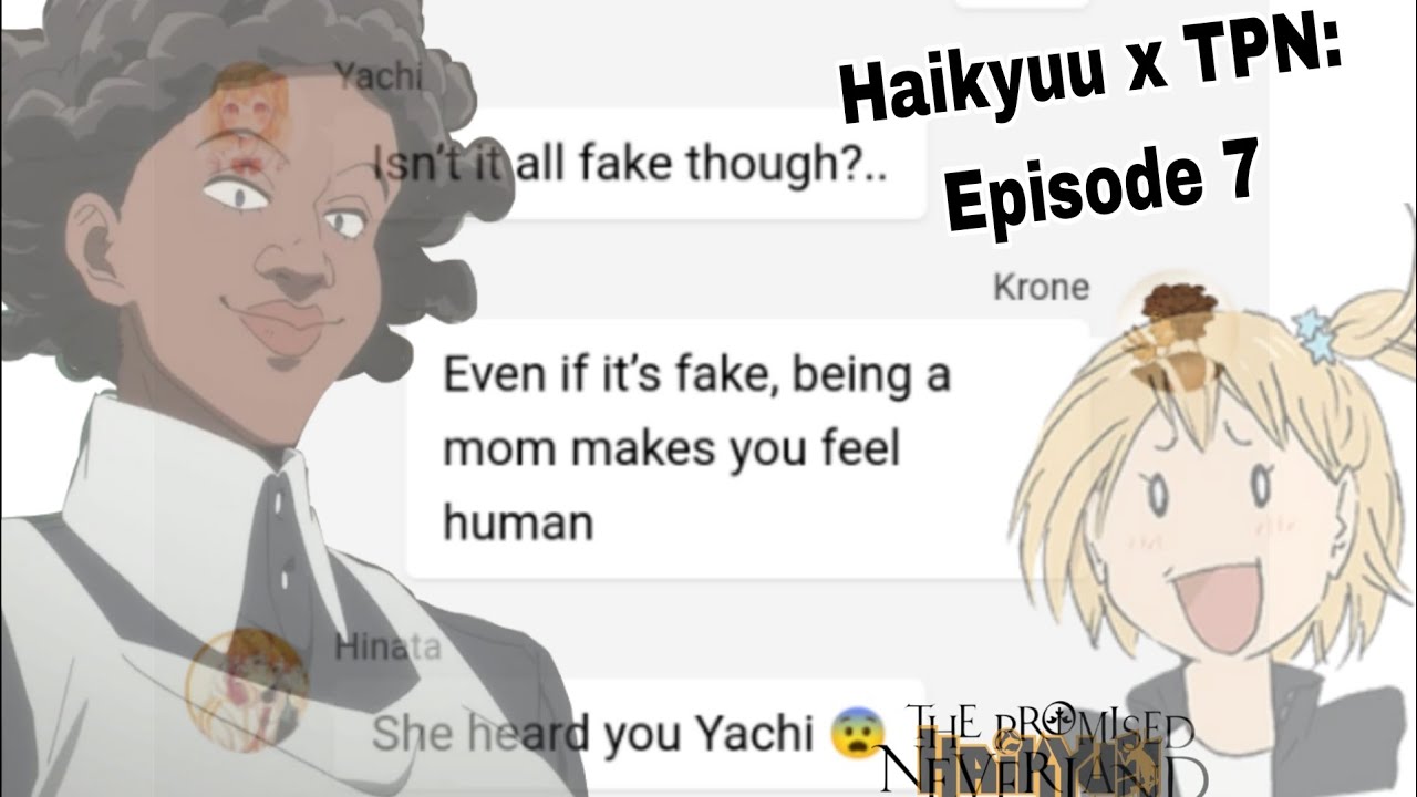 Haikyuu x TPN: Episode 7🍵Emma, Norman, and Ray as Kenma, Kageyama, and ...