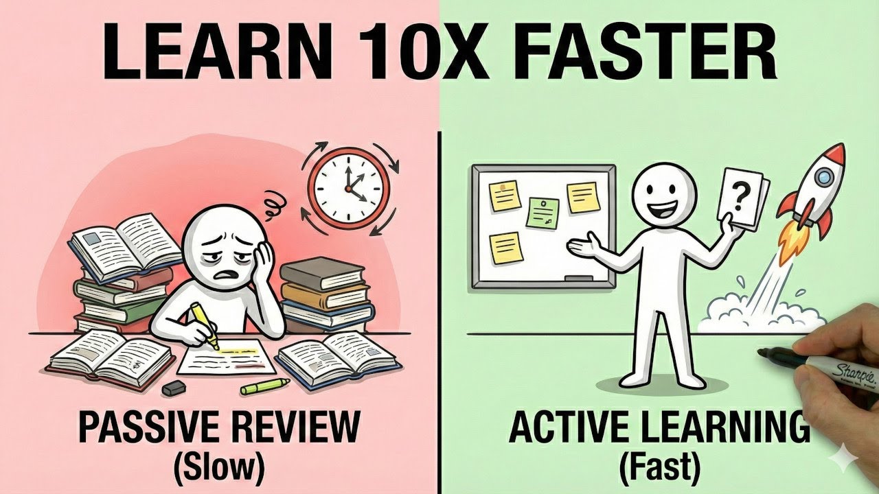 How to LEARN Things 10 Times FASTER than Everyone else - YouTube