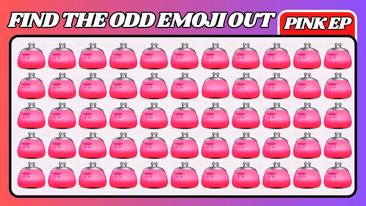 Find The Odd Emoji Out #143 | Emoji Puzzle Quiz | Find the Difference ...