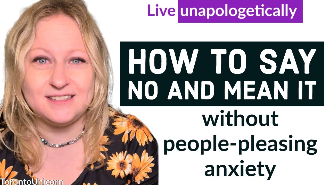 How to say no and mean it. Protect your energy and change your life ...