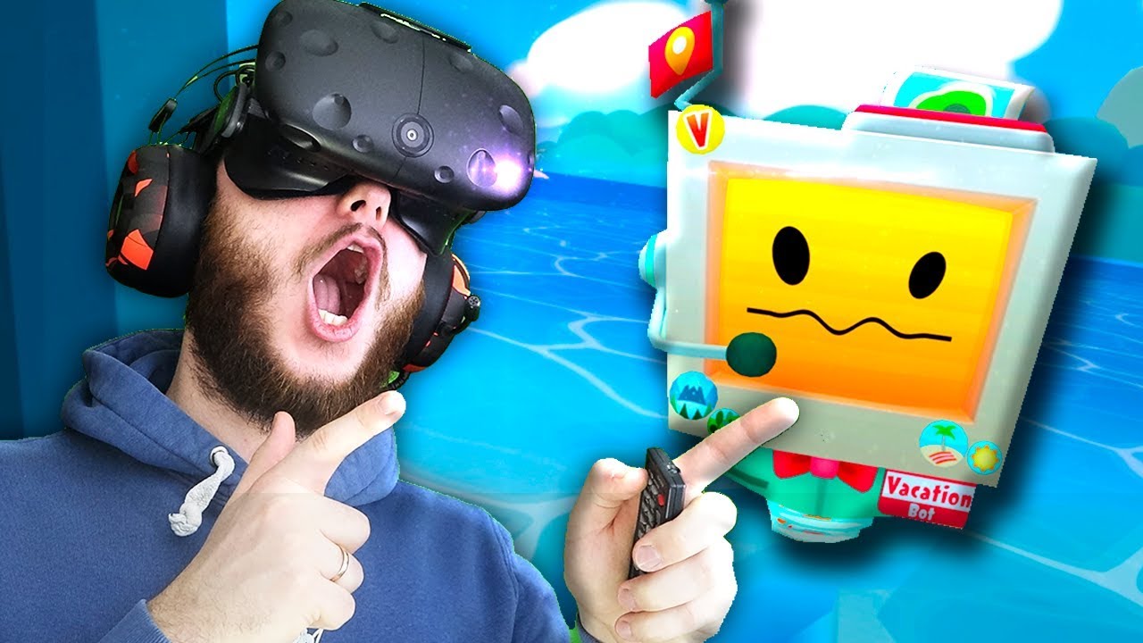 УЕХАЛ ОТДЫХАТЬ С РОБОТАМИ В СИМУЛЯТОРЕ ОТПУСКА В ВИРТУАЛЬНОЙ РЕАЛЬНОСТИ ...