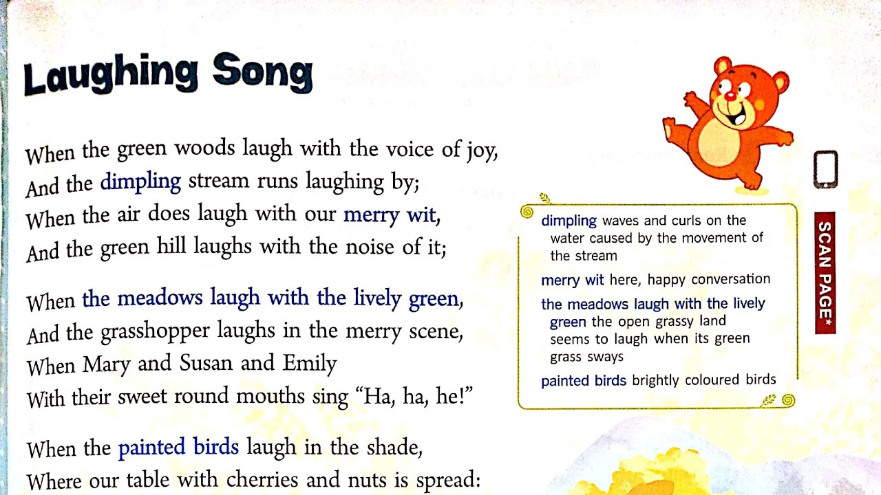 Laughing Song Poem Explanation In Hindi | By William Blake | Ratnasagar ...