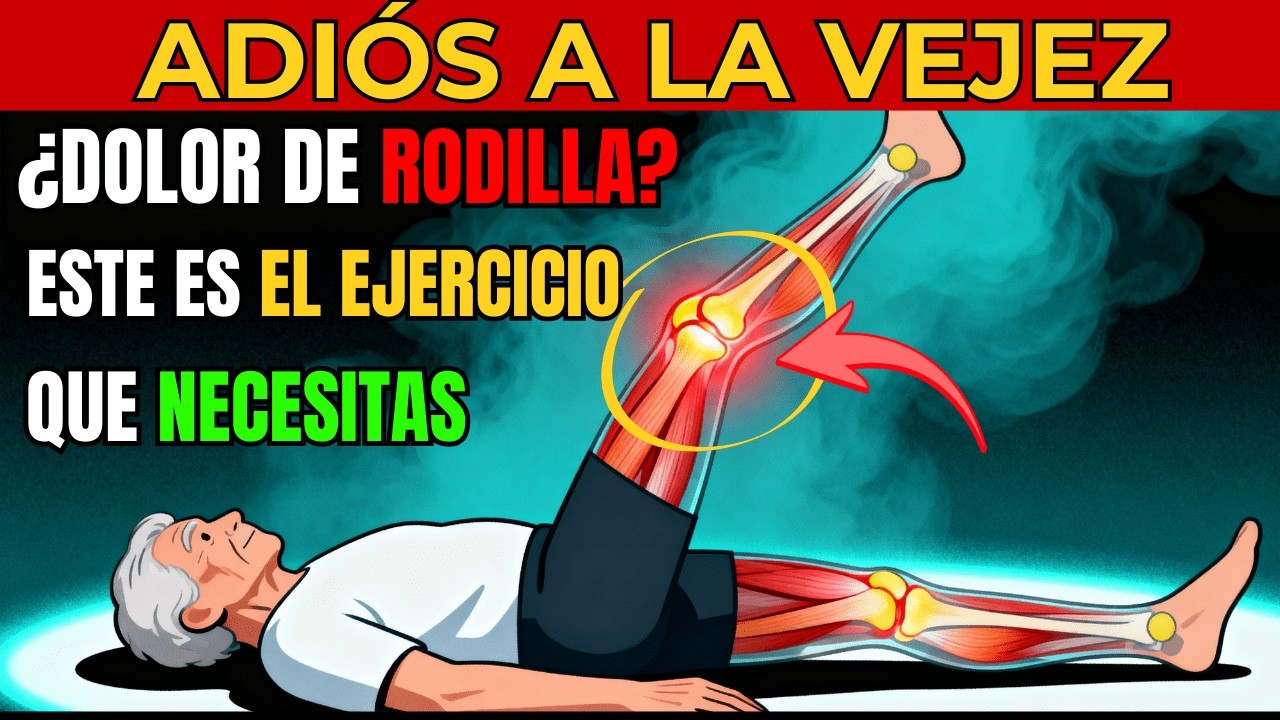 ¿Rodillas Débiles? Solo 5 Ejercicios al Día Para Recuperar la Fuerza en ...