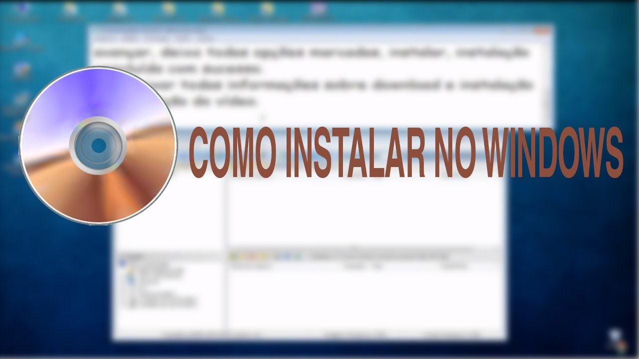 COMO INSTALAR ULTRAISO NO WINDOWS 7 ♡ ♥ - YouTube