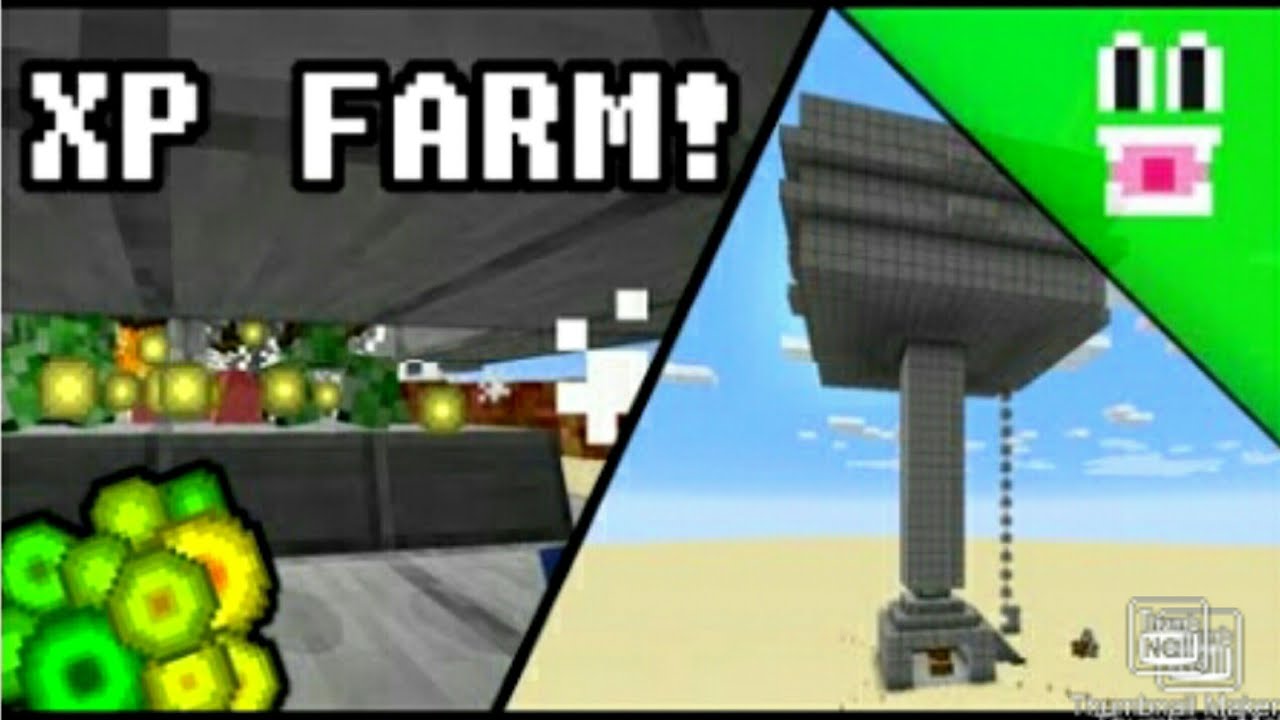 How to make a mob XP Farm in Minecraft (Java Edition 1.14 And pocket ...