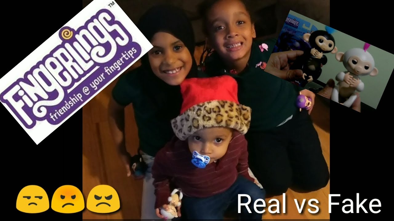 REAL FINGERLINGS VS FAKE FINGERLINGS/WE WERE SCAMMED - YouTube