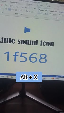 🔈 Shortcut key Little Sound icon #msword #viral #Shortcut #Computer # ...