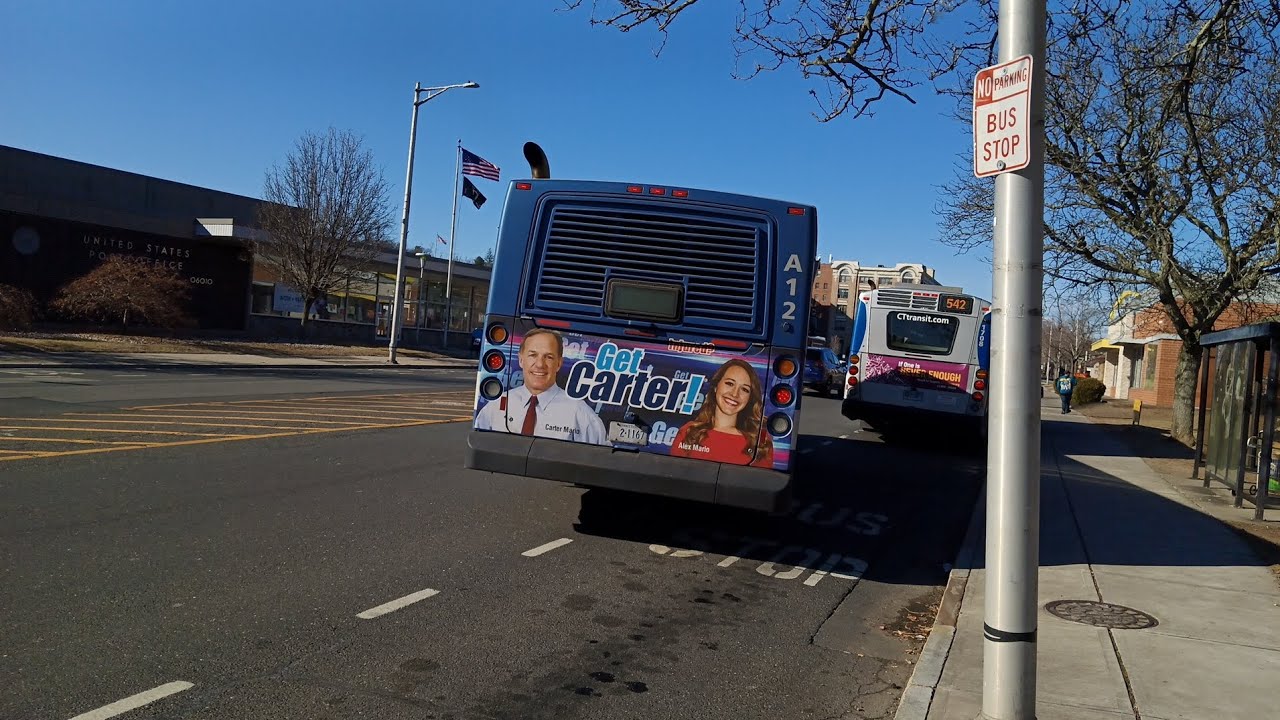CTTransit 2010 New Flyer D35LFR #12 (A12) on the 502 (1) - YouTube