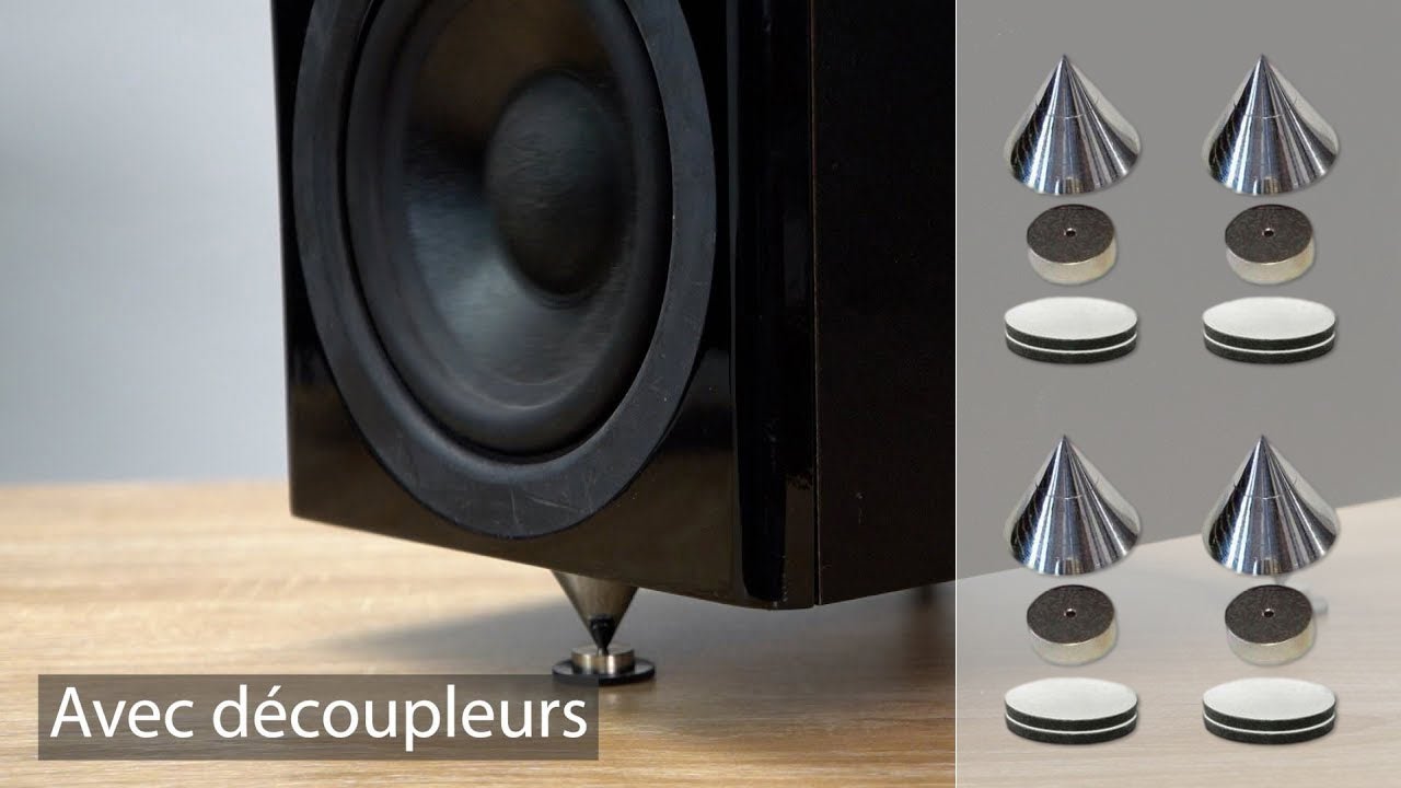 4 Découpleurs Hi-Fi finition chromé Dynavox [PEARLTV.FR] - YouTube