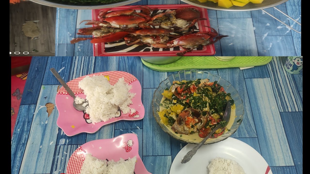 Ginataang kalabasa with alimango/mudcrabs - YouTube