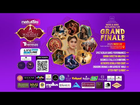 MANICKATH FASHION EVENTS | MISS & MRS MALAYALI UNITED KINGDOM GRAND FINALE 2025 .
