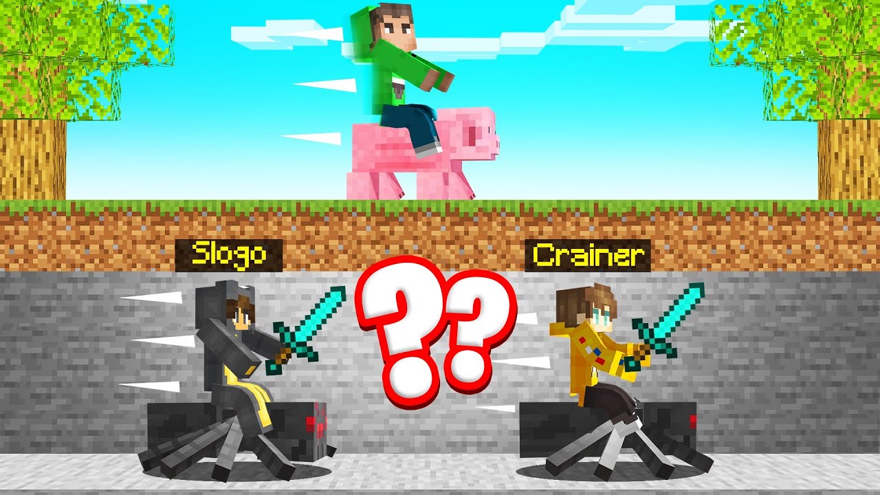 You Can ONLY RIDE ANIMALS In SPEEDRUNNER vs. HUNTERS! (MINECRAFT) - YouTube