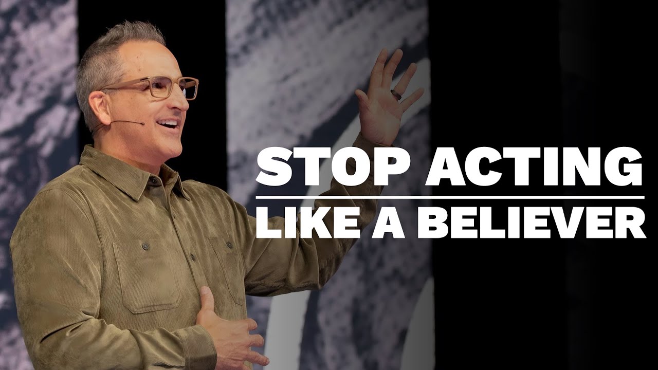 Stop Acting Like a Believer | Pastor Michael Turner - YouTube