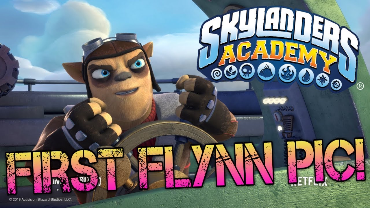 Skylanders Academy First Picture of Flynn!! - YouTube