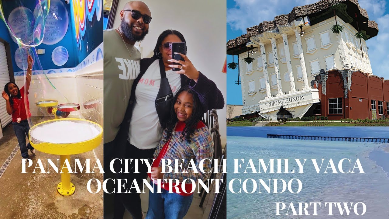 Panama City Beach Vaca - PART 2 | Wonder Works + Dolphin Viewing ...