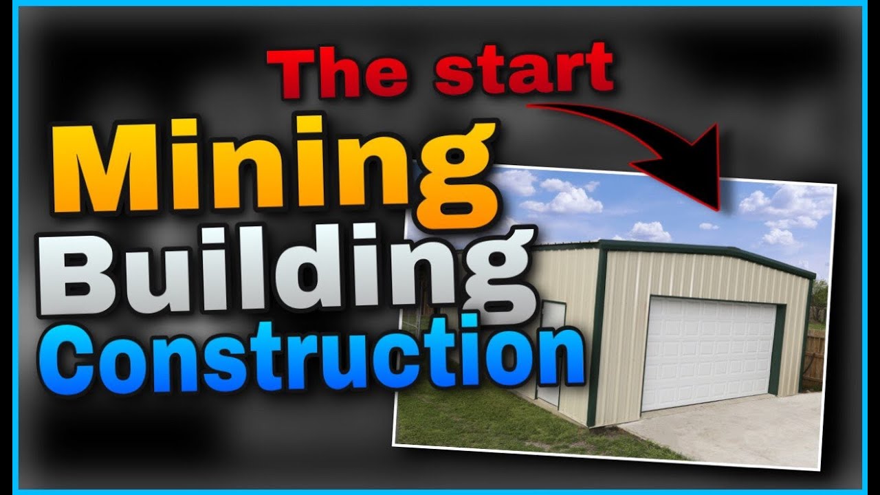Detached Garage Mining Farm build - YouTube