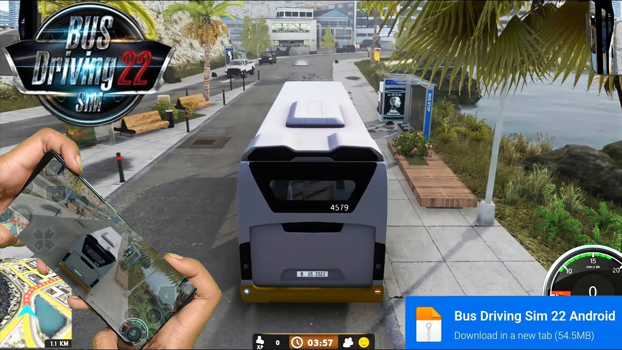 Bus Driving Sim 22 Android | Gameplay | 2022 - YouTube