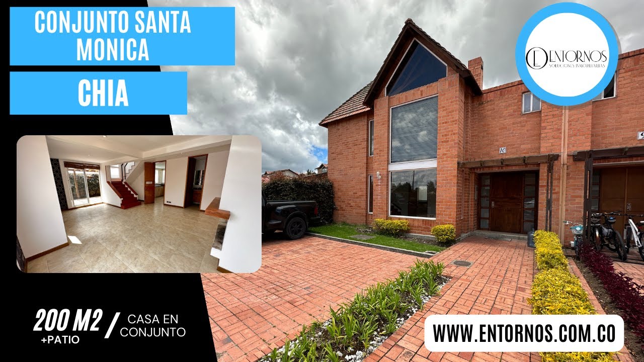 CONJUNTO SANTA MONICA DE CHIA- VEREDA BOJACA- CASA - YouTube