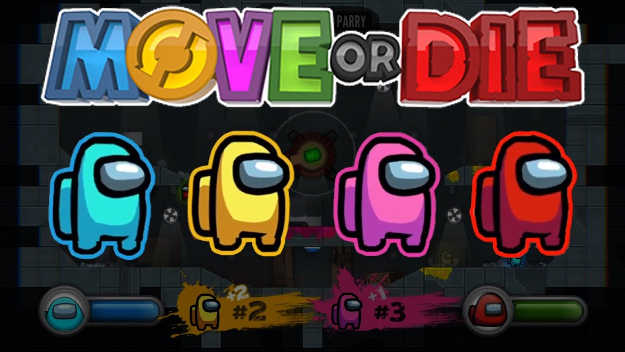 Move or Die AMONG US Character Mods (Crewmates) - YouTube