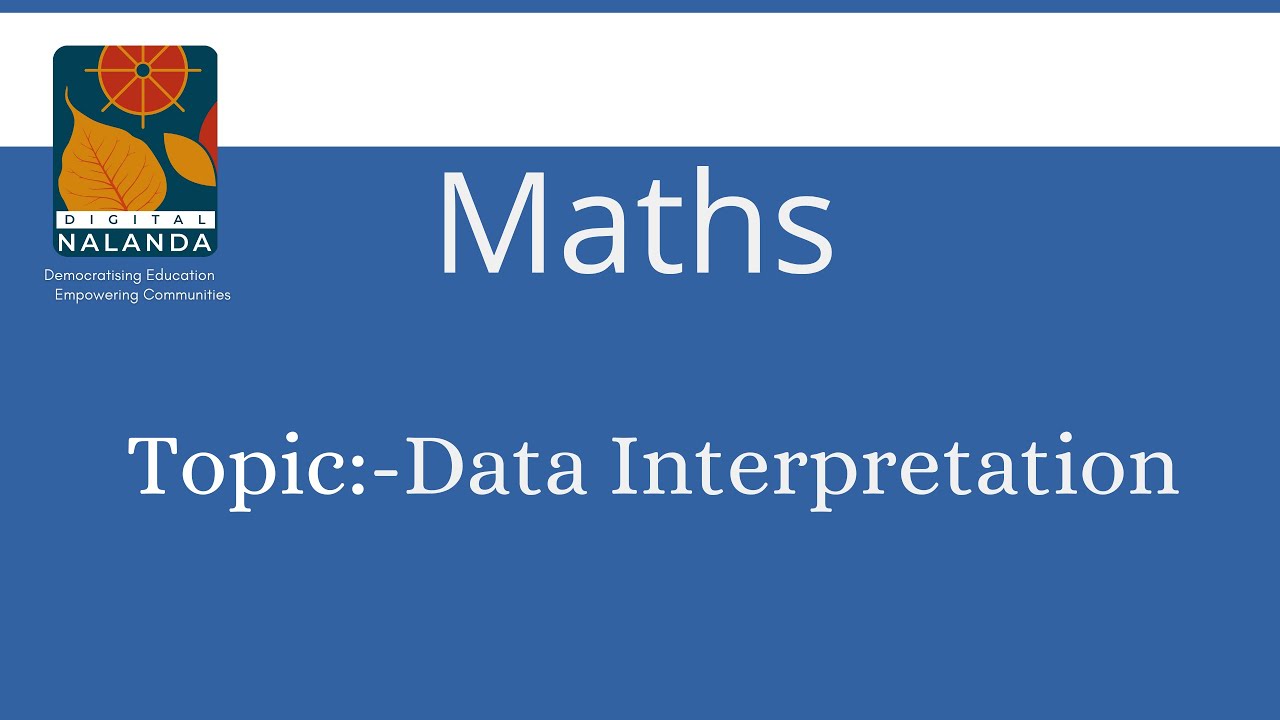 Math Class: Lecture 31 - Data Interpretation (Part 1) - YouTube