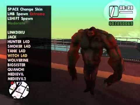 Gta San Andreas Mods -Skins Selector- - YouTube