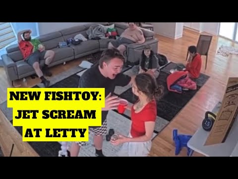 JET SCREAMS AT LETTY (Fishtank.Live) - YouTube