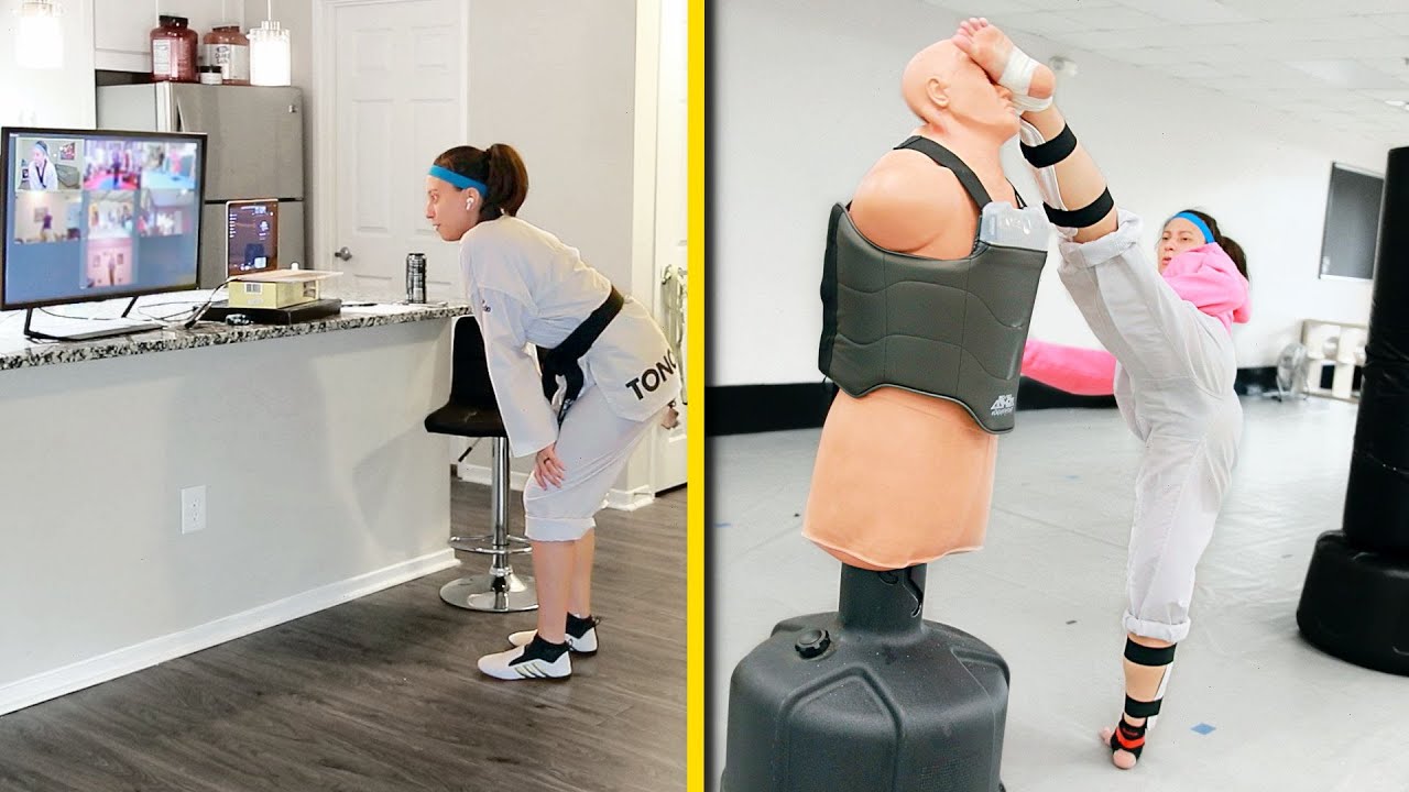 Kick Training & TKD Zoom Class! - YouTube