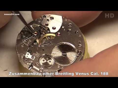 Chronograph - Beitling Venus Cal. 188 - Zusammenbau - YouTube