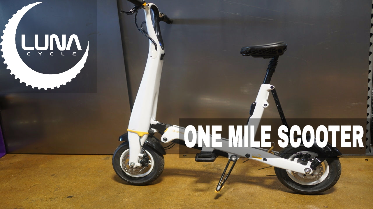 Luna cycle offers one mile scooter in usa - YouTube