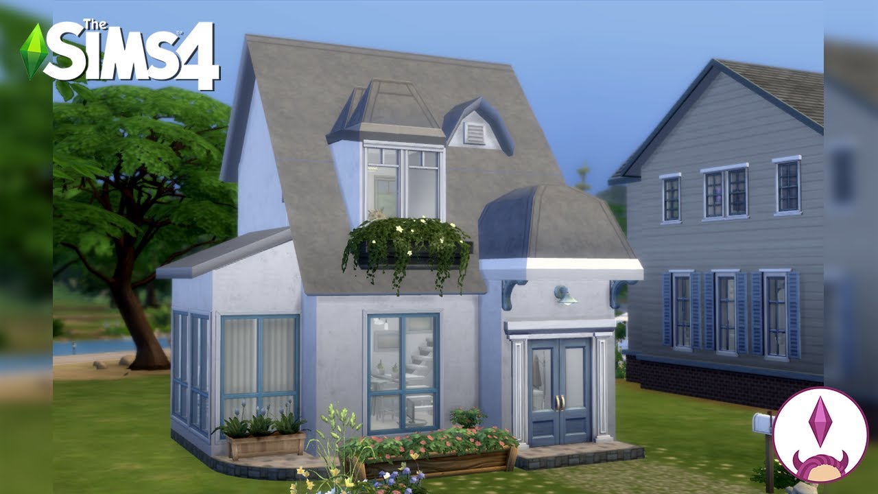 Small White House Speed Build | The Sims 4 - YouTube