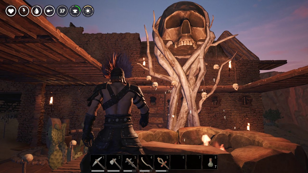 Conan Exiles Rift of Yog to Abyss of Yog last tier of altar for Yog ...