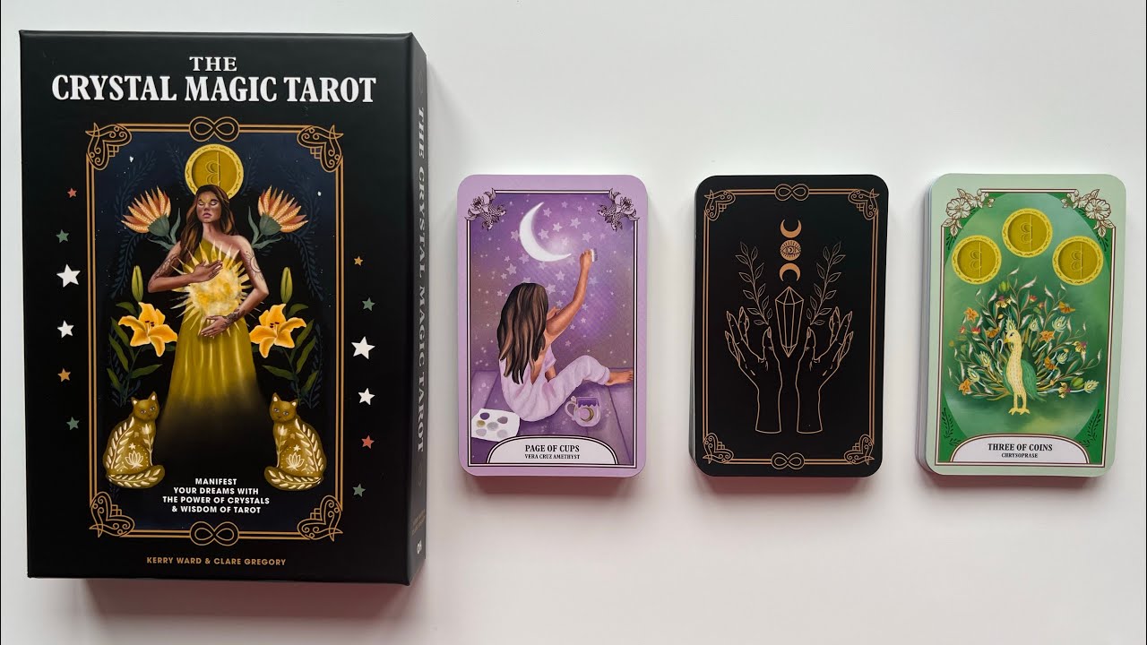 Обзор The Crystal Magic Tarot, Таро хрустального волшебства 💎 - YouTube