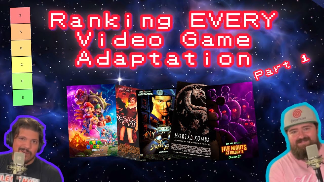 Ranking EVERY Video Game Adaptation EVER (Part 1) - YouTube
