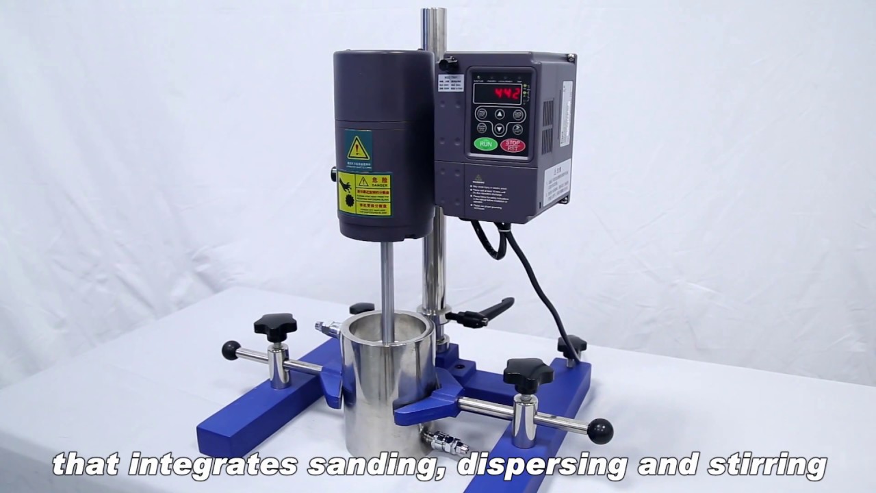 BGD 750 Series Versatile Sand-Milling dispersing-agitator introduction ...