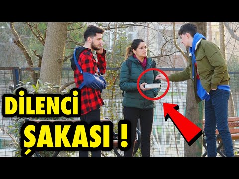 İNSANLARI DİLENCİ YERİNE KOYARAK TROLLEMEK !
